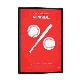 iCanvas "Moneyball Minimal Movie Poster" by Chungkong Framed Canvas Print - Bed Bath & Beyond ...